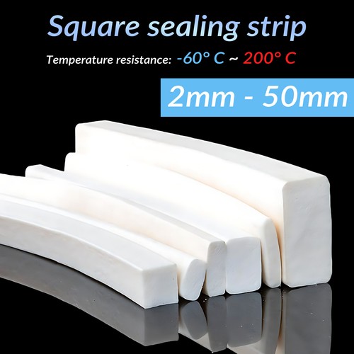 Silicone Rubber Sponge Strip Closed Cell Square Foam Backer Rod Seal ...