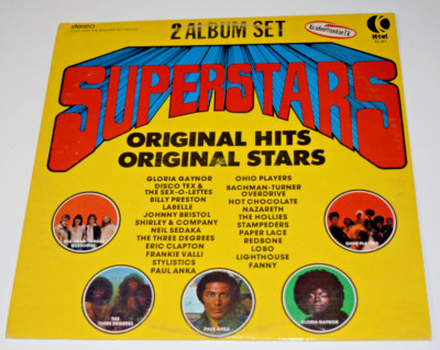 Superstars: Original Hits Original Stars Vinyl Record LP Rare Canada ...