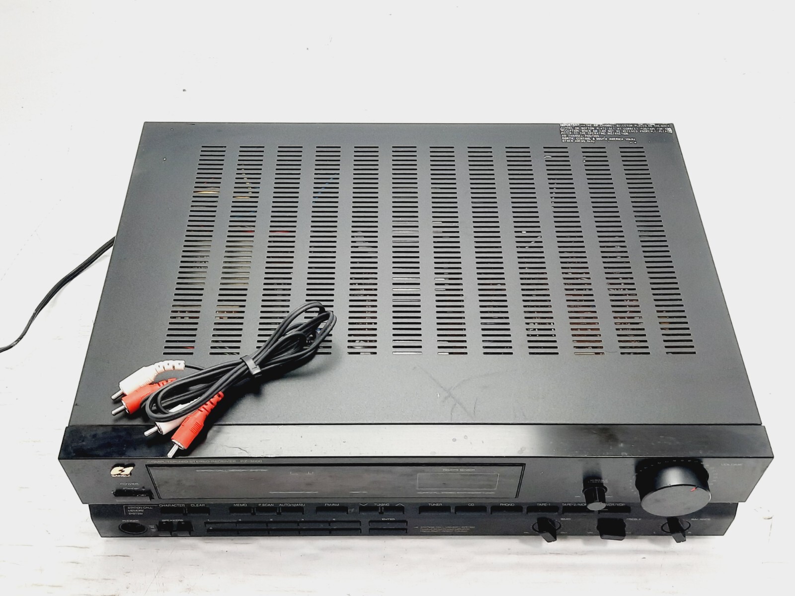 Sansui RZ 3000, AM FM Tuner Stereo Receiver & Amplifier S CH1, CH3 ...