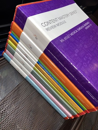 ATI Content Mastery Series Review Module Books RN Including ...