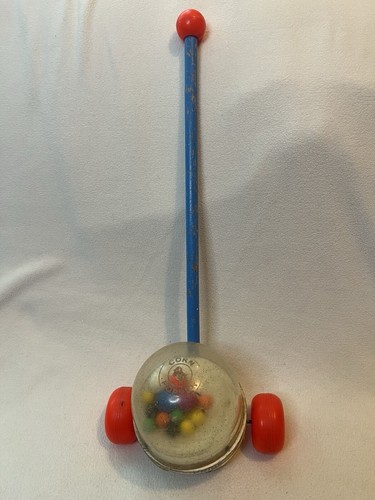 Vintage Fisher Price Corn Popper Push Toy 1963-1979 | eBay