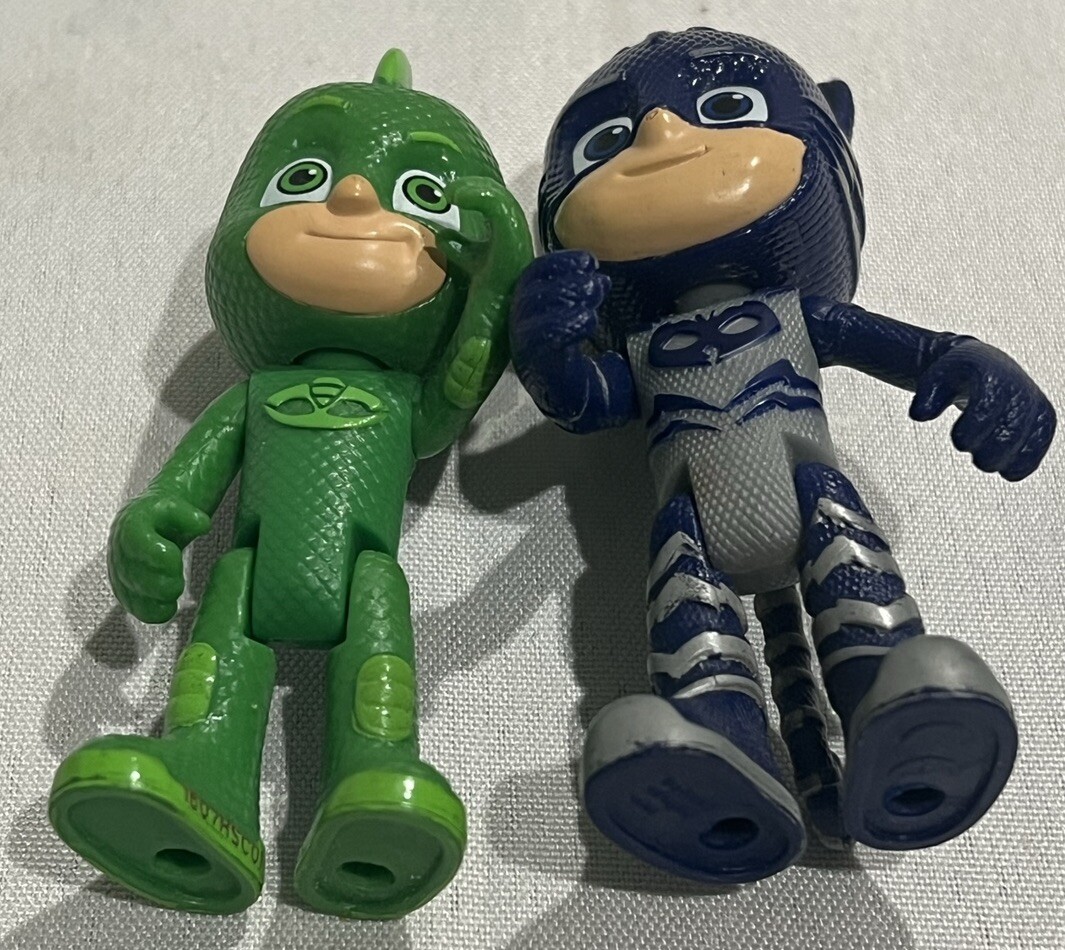 PJ Masks CATBOY GEKKO Action Figure Toy Lot Of 2 Toy Figures | eBay