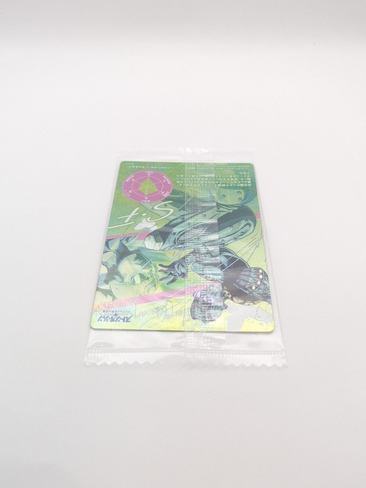 Jolyne Cujoh Stone Free wafer card UnOpen JOJO'S BIZARRE ADVENTURE 01 ...