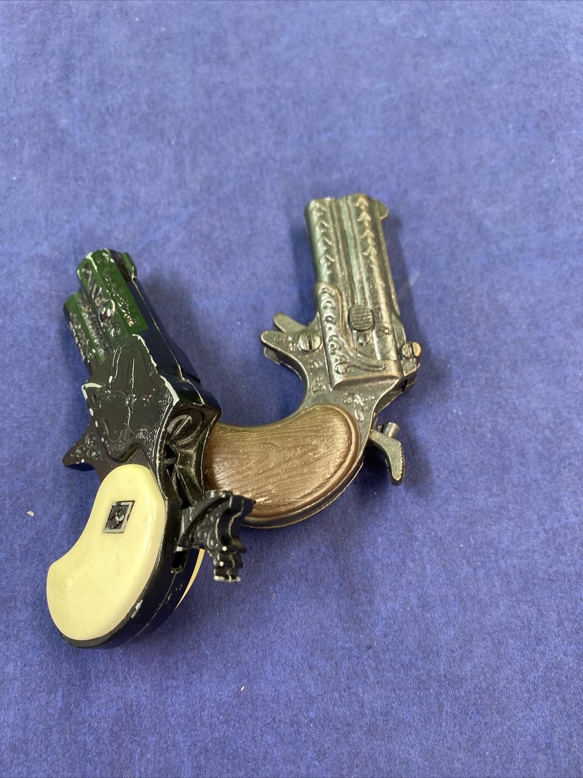 Vintage Toy Miniature Cap Gun Lot Victory Uniwerk Tipo Halco | eBay