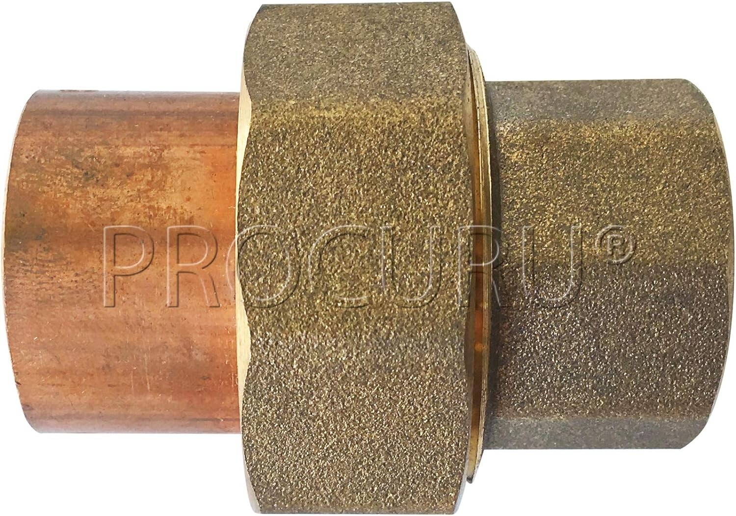 PROCURU 3/4" Copper Union C x C (Brass x Copper) Sweat Connection | eBay