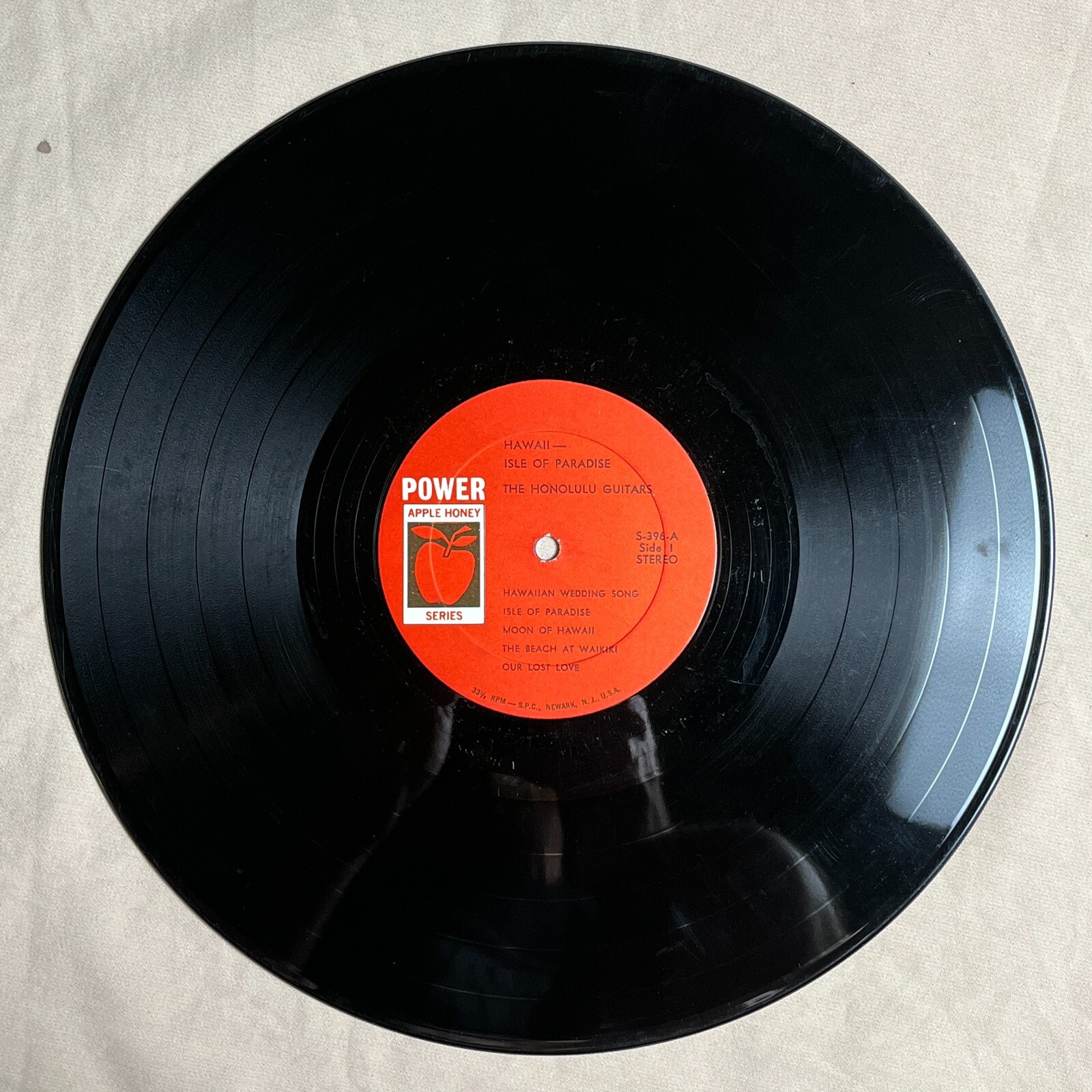 THE HONOLULU GUITARS Hawaii - Isle Of Paradise 1966 Vinyl LP Power DS 396 - VG | eBay