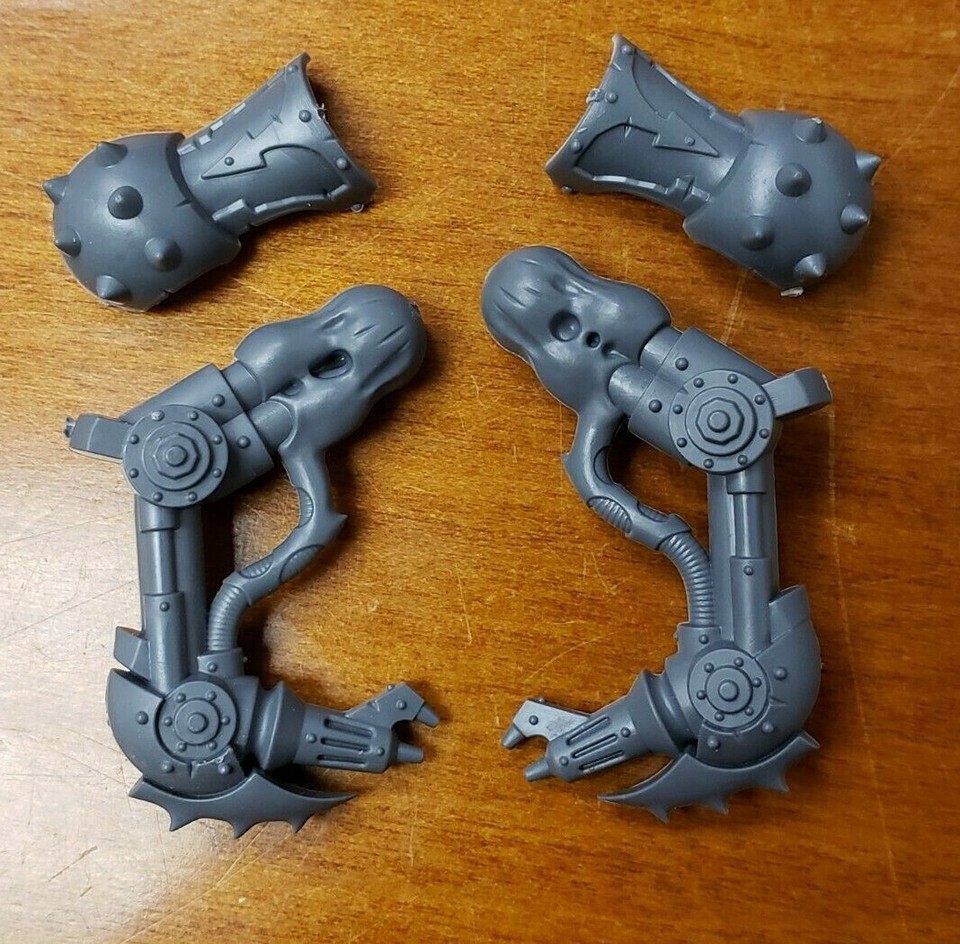 Warhammer 40k Chaos Space Marine Bits Forgefiend Magma Cutters w/Armor ...