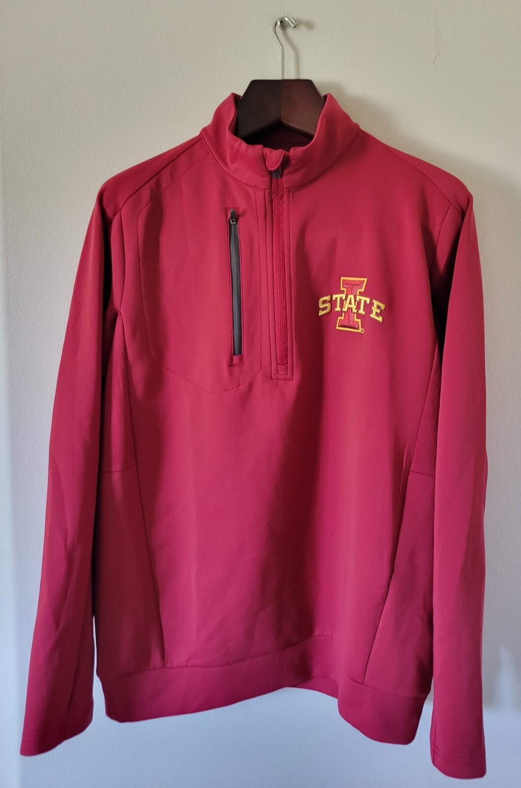 Antigua Iowa State Cyclones Men's Medium 1/4 Zip Pullover Polyester | eBay
