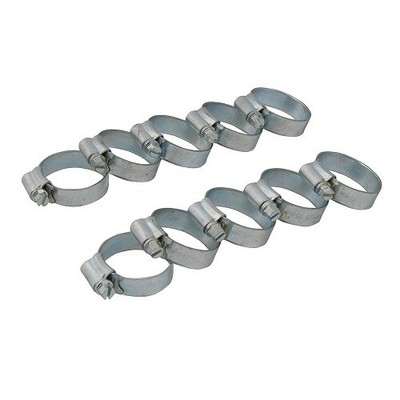 Fixman 530408 25-35 mm Hose Clips - Silver (10 Pieces) | eBay