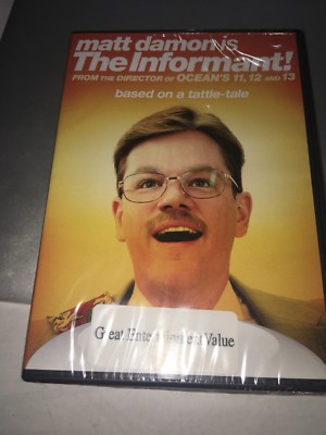 The INFORMANT DVD Matt Damon -- BRAND NEW SEALED 883929022342| eBay