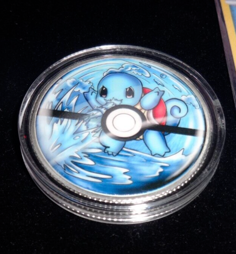 1oz .999 Fine Silver SQUIRTLE Pokemon Coin Round COA | eBay