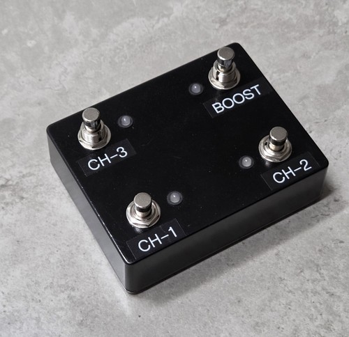 Custom Compact 4-Button Footswitch for Bogner Ecstasy 3534 with TRS ...