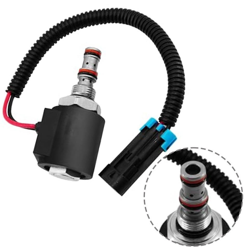 12V Solenoid Valve for Bobcat Loaders Fits Loaders 6675559 6672471 ...