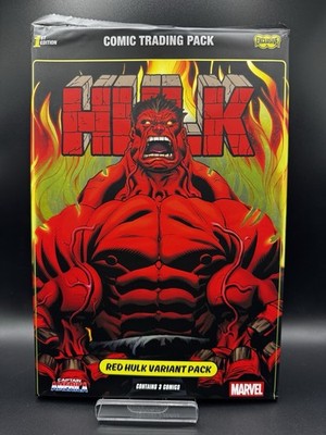 Whatnot Exclusive ~ RED HULK Variant 3 Comic Trading Pack ~ NEW SEALED ...