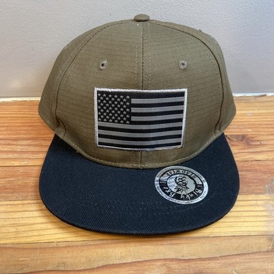 Binky Bro Youth Snapback Black And Green US Flag Patch Baseball Cap | eBay