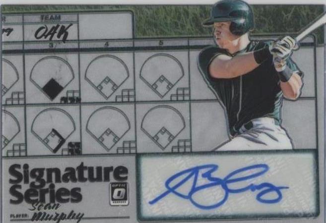 2019 Panini Donruss Optic - Signature Series Sean Murphy #SS-SM Holo ...