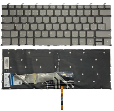 CZECH Keyboard LENOVO YOGA|FLEX SLIM 7-14ARE05 7-14IIL05 7-14 LED ...