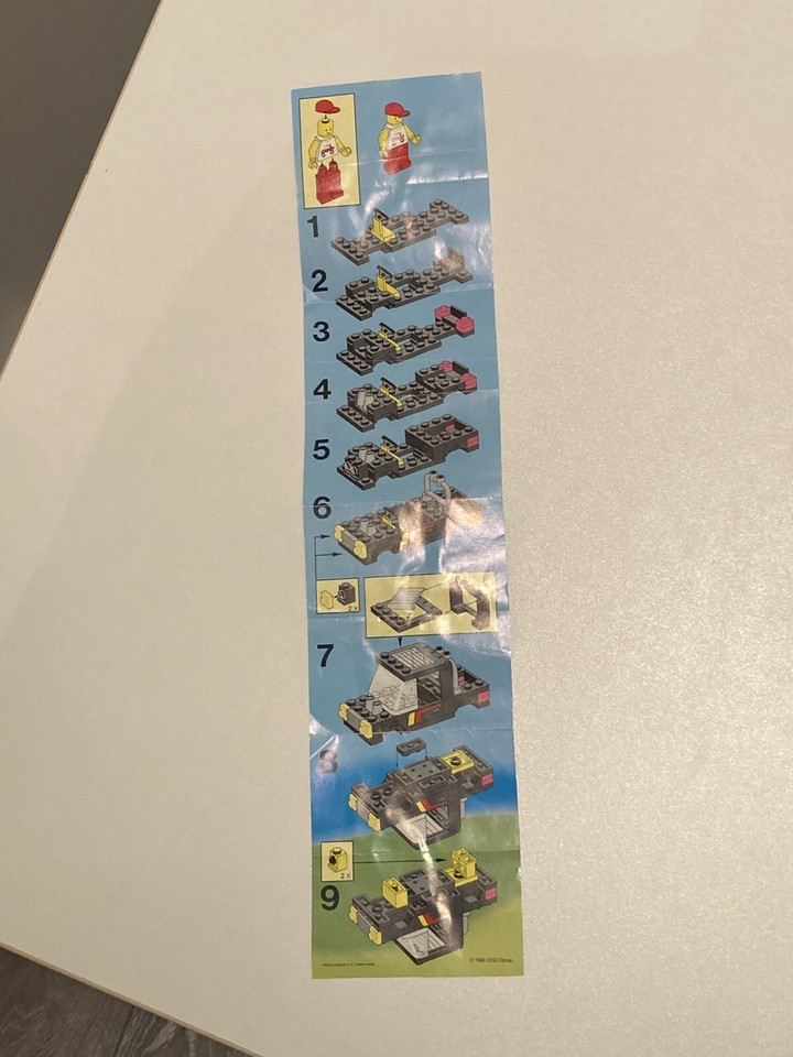 Vintage LEGO Legoland # 6675 - Road And Trail 4 X 4 - With Instructions ...