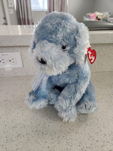 TY 2003 Classic Dog Disco Blue Sparkle Plush w/ tag | eBay
