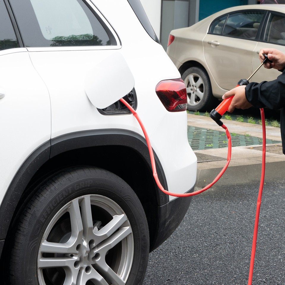 Manual Siphon Fluid Pump Gasoline Gas Petrol Water Hand Transfer Oil ...