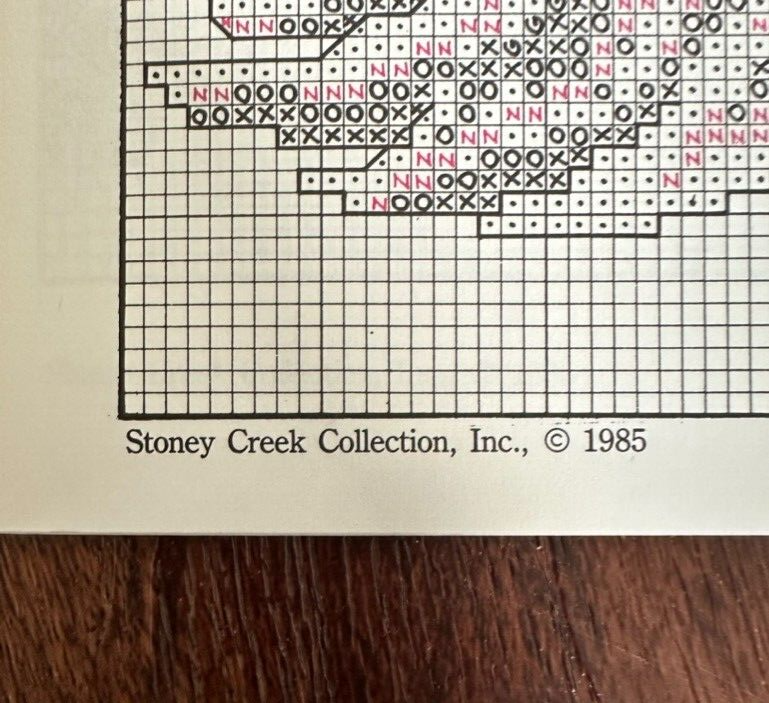 Stoney Creek “And The Angels Sang” Book 16 Cross Stitch Chart 1985 ...