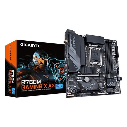 Gigabyte Gaming X AX B760m LGA 1700 DDR5 WiFi6E MicroATX Intel ...