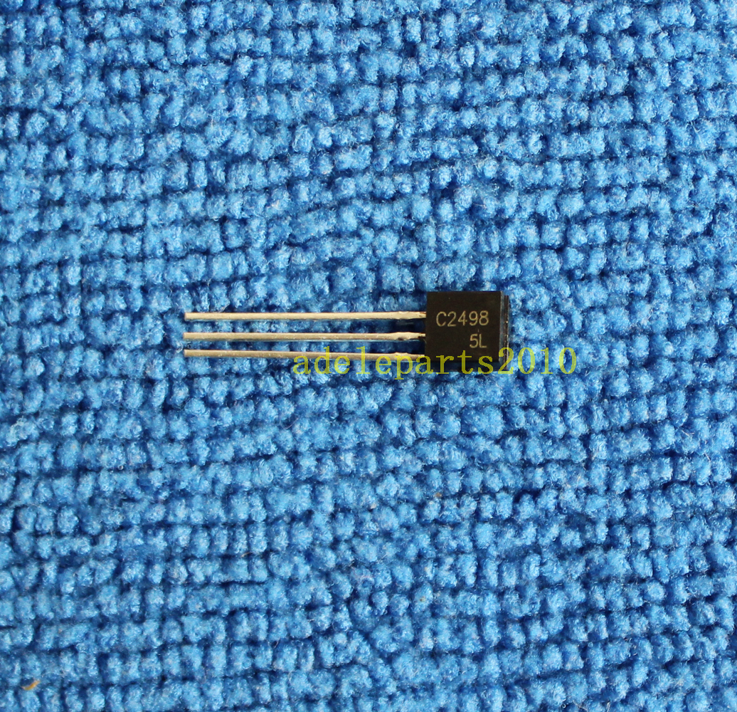 50pcs 2SC2498 C2498 TO-92 TRANSISTOR (VHF~UHF BAND LOW NOISE AMPLIFIER ...