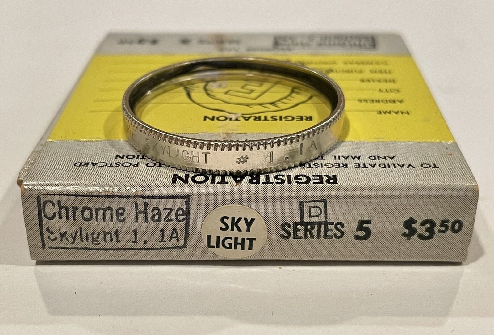 EdnaLite Chrome Haze Skylight 1.1A Series 5 Drop in Lens Filter | eBay