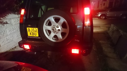 Land Rover Discovery 2 03-04 Rear Bumper Lights Set Pair Xfb000720 and ...