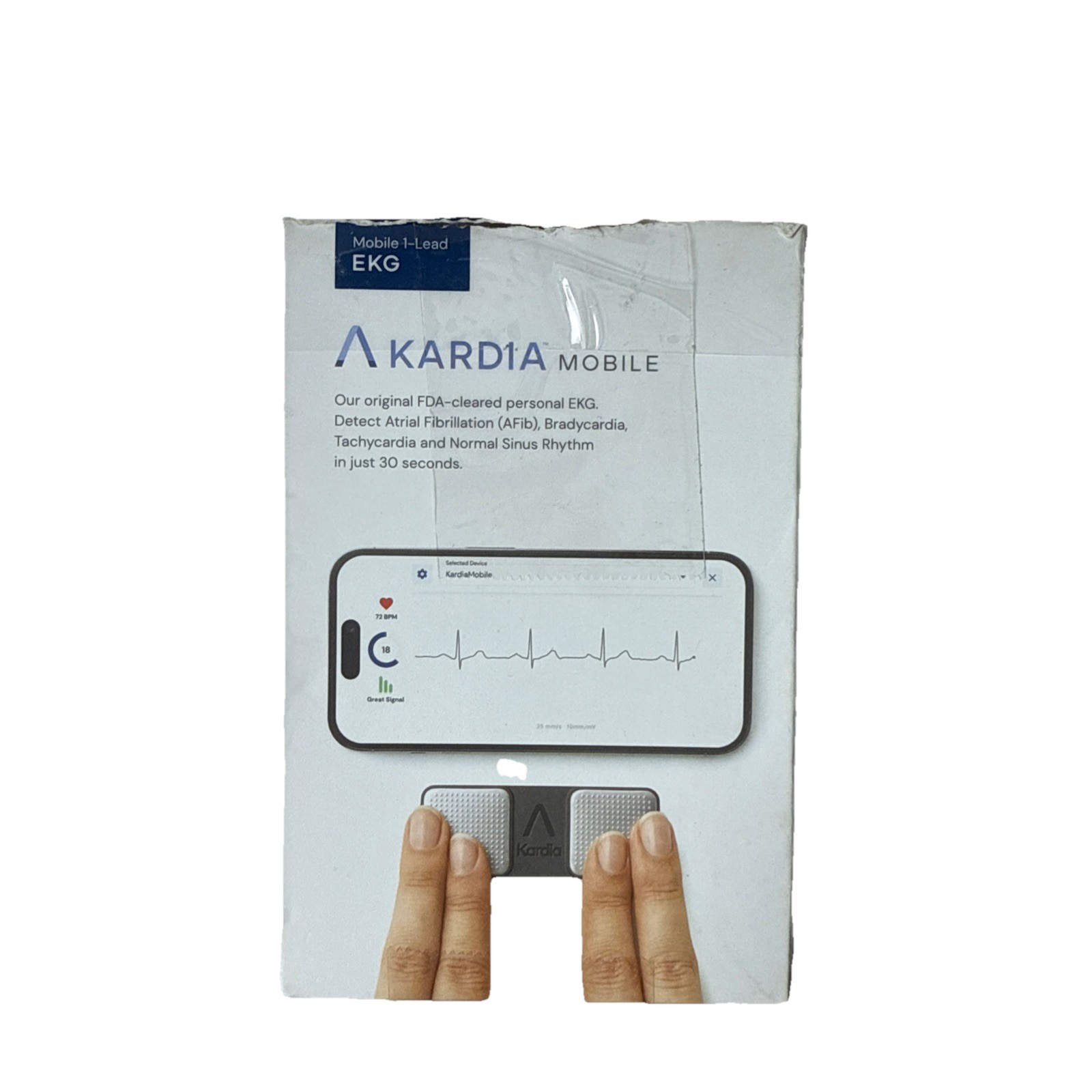 KardiaMobile Personal EKG Device Detect Atrial Fibrillation 1-Lead NIOB ...