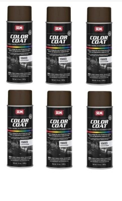 SEM 15023, Cordovan Brown, Color Coat Vinyl Paint, Aerosol (6 Pack) | eBay