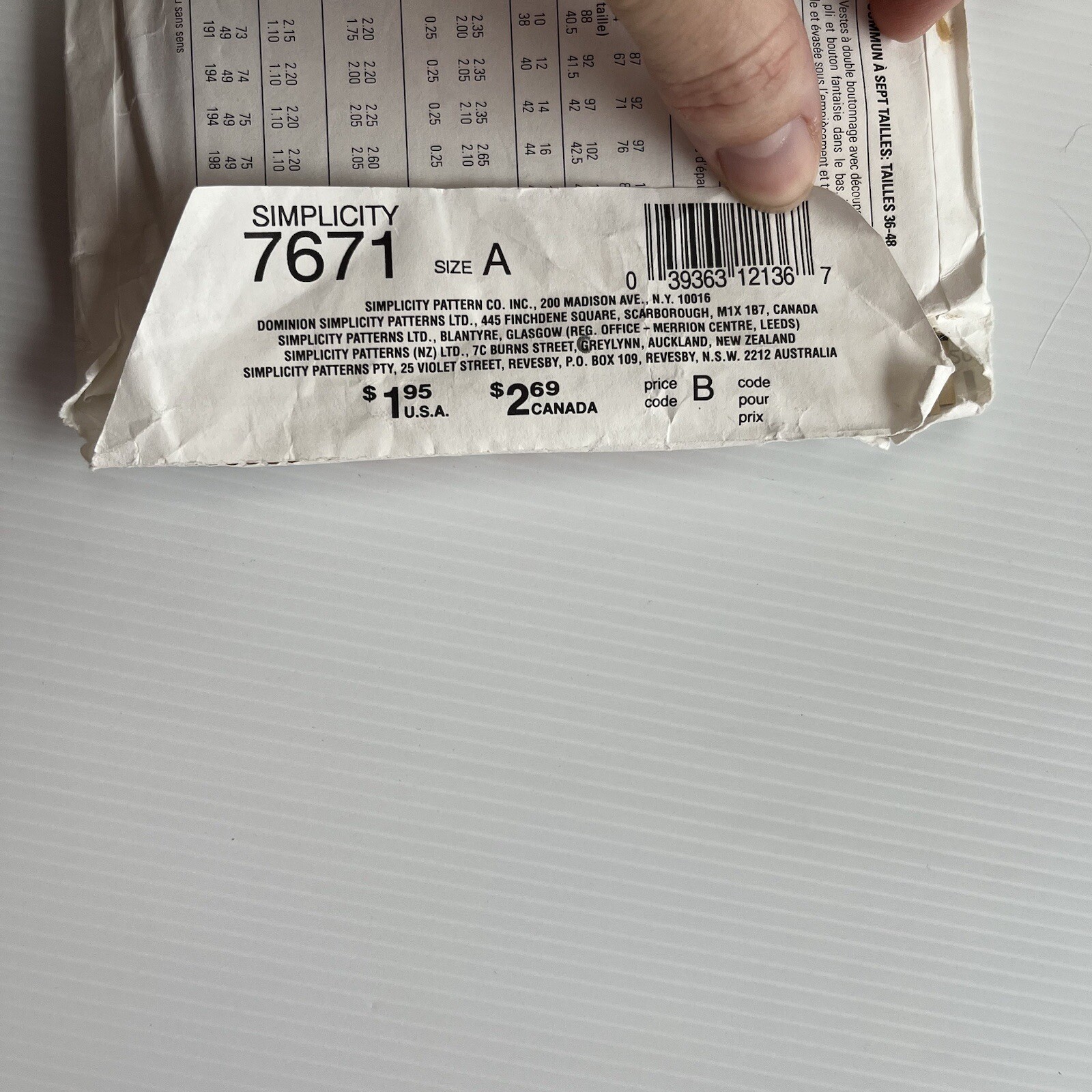 Vintage Simplicity Pattern 7671 Misses Jackets & Skirt Sizes 8-20 FF | eBay