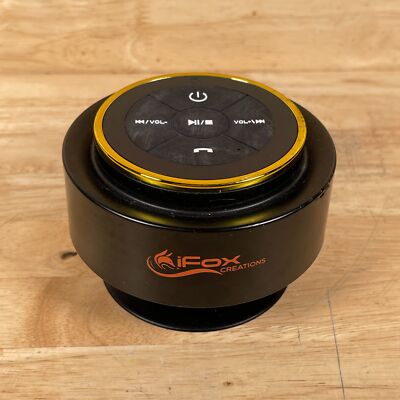 IFox IF012 Black Crystal Clear Sound IPX7 Waterproof Portable Bluetooth ...