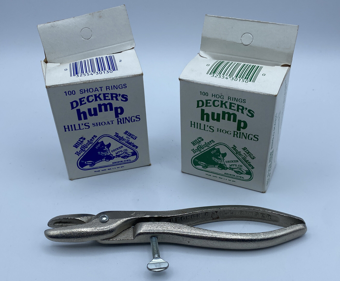 Vintage Deckers Hill Ringer and Hog Rings | eBay