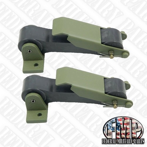 2 each- Hood Latch, GREEN- fits Military Humvee H1; 12338909 2540-01 ...