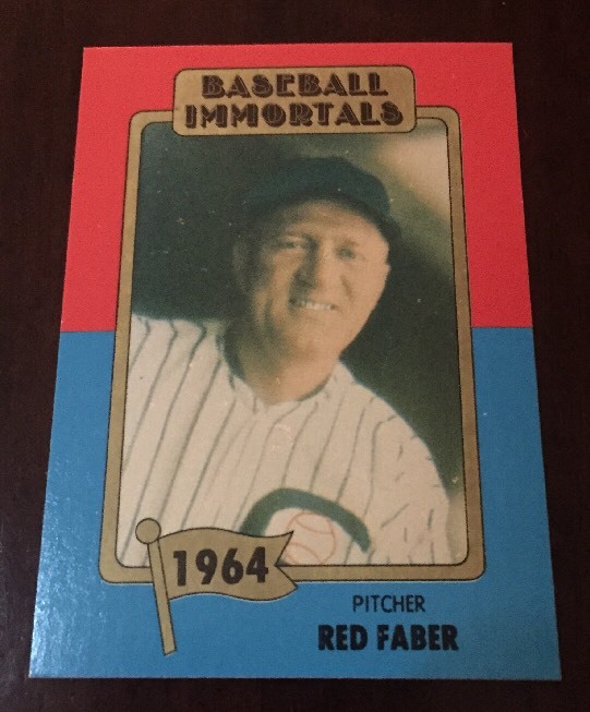 1980 Baseball Immortals Red Faber #96 First Printing Nr/Mt | eBay
