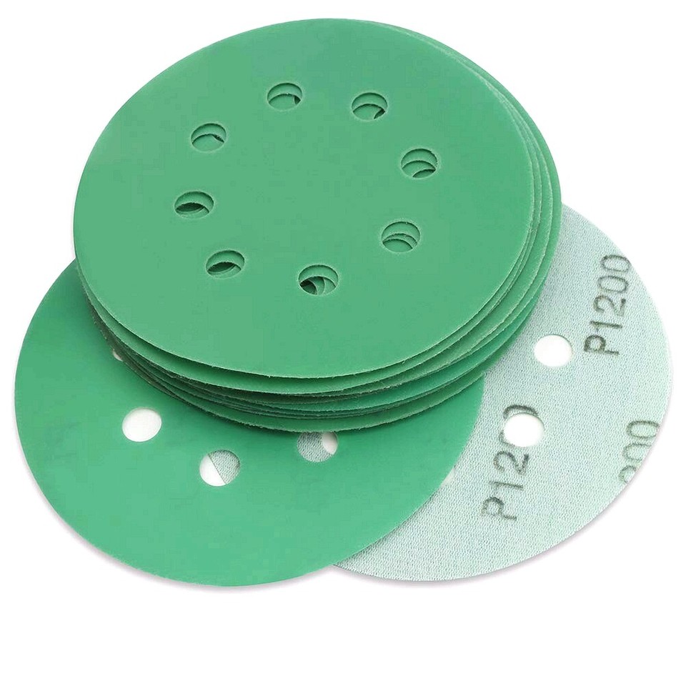 5in Sanding Discs 400-2000 Grit Wet Dry Sandpaper Hook Loop Orbital ...