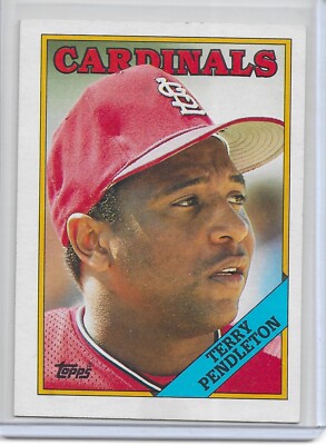 1988 Topps Baseball Terry Pendleton Card # 635 St. Louis Cardinals | eBay