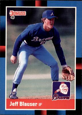 Jeff Blauser #513a 1988 Donruss | eBay