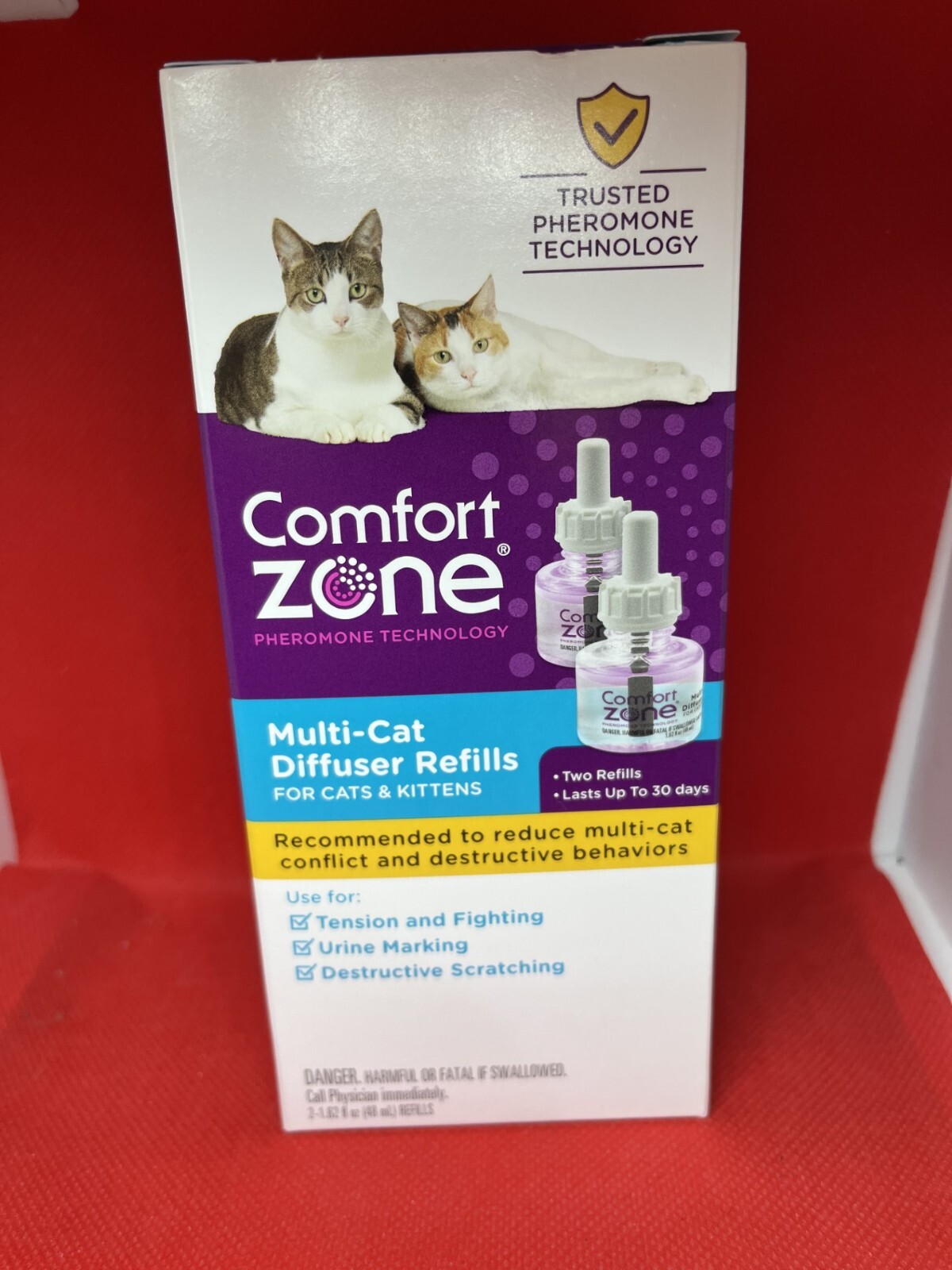 Comfort Zone Multi-Cat Diffuser Refills For Cats & Kittens | eBay