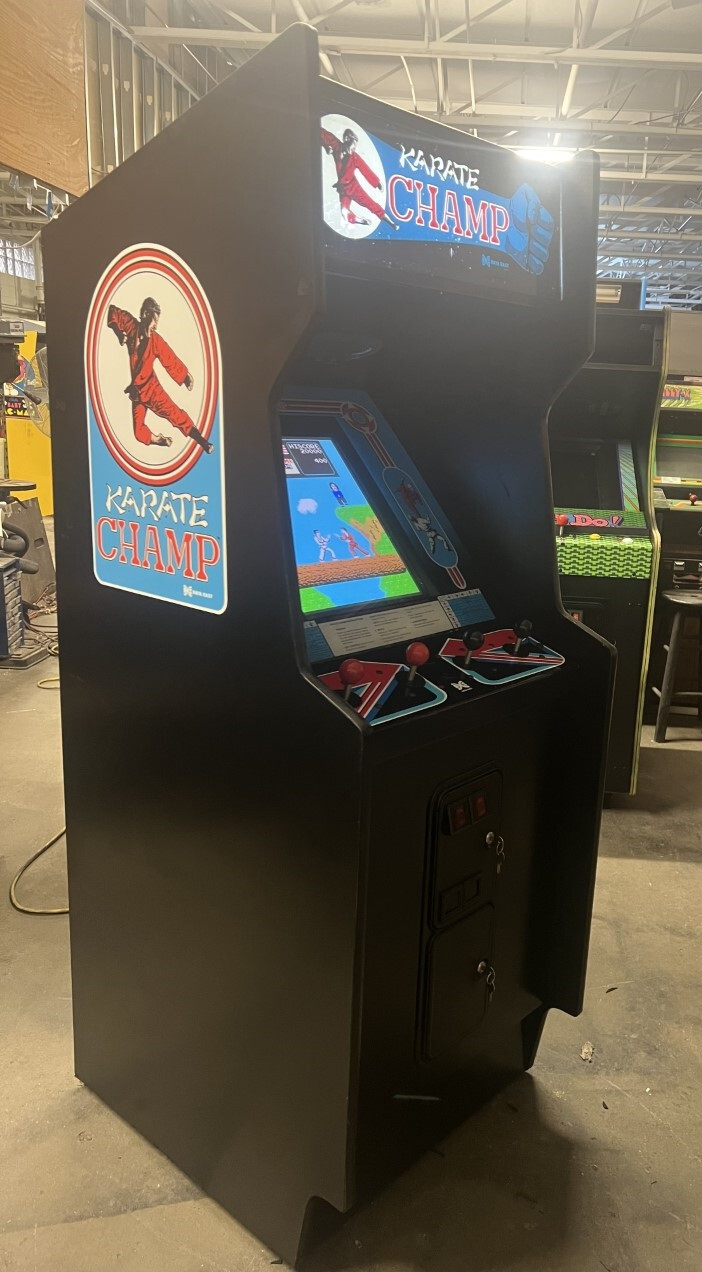 KARATE CHAMP ARCADE MACHINE by DATA EAST 1984 (Excellent Condition ...