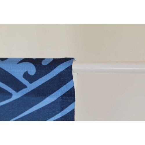 Noren Door Curtain Sushi Blue Japanese Wave Pattern Kanji Decoration | eBay