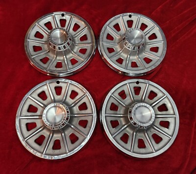 1965 Pontiac GTO 14" Hubcaps 1966 LeMans Wheel Covers Tempest | eBay