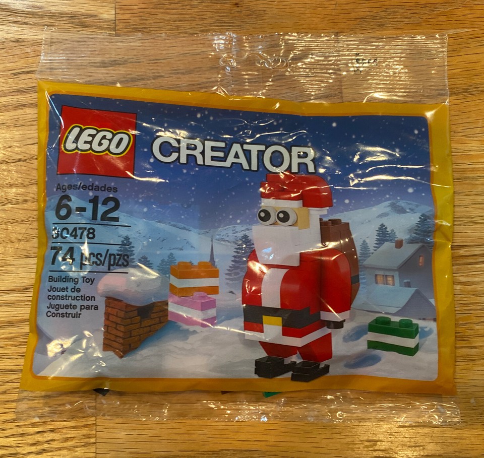 Lego Creator Christmas Santa And All 9 Reindeer Packs New Lot Set 30474 ...