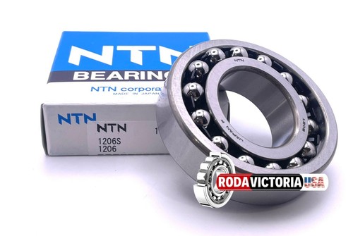 NTN JAPAN 1206 S SELF ALIGNING BALL BEARING 30x62x16mm | eBay
