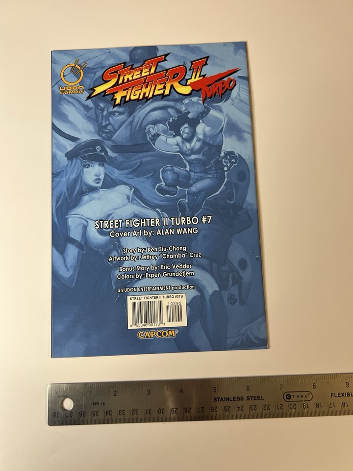 Street Fighter #7 NM- Cover B (Rare) Udon Comics C21A | eBay