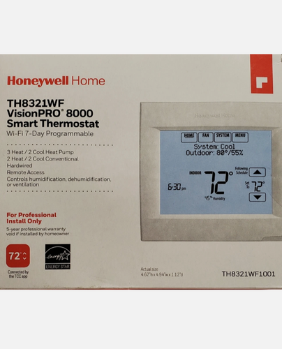 Honeywell Vision Pro 8000 WI-FI Thermostat TH8321WF1001 | eBay
