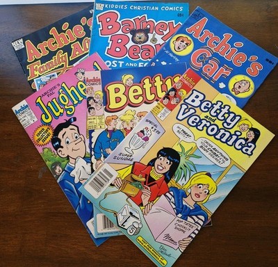 Archie Comics - Lot Of 6 - Mix Of Vintage Comic Books - 1989 & 1997 | eBay