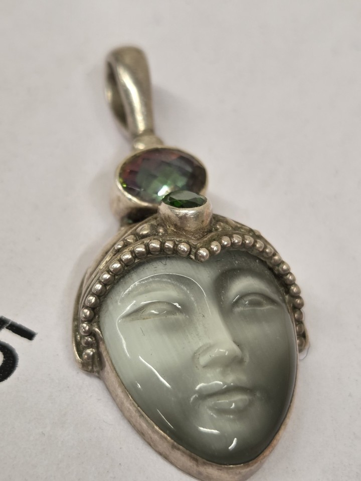 Vintage Sajen Gemstone Pendant | eBay UK