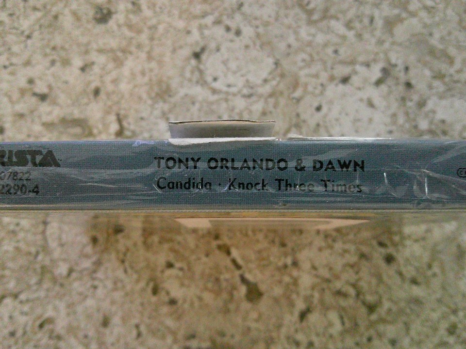 Tony Orlando & Dawn "Candida/"Knock Three Times" Sealed Cassette 2 ...